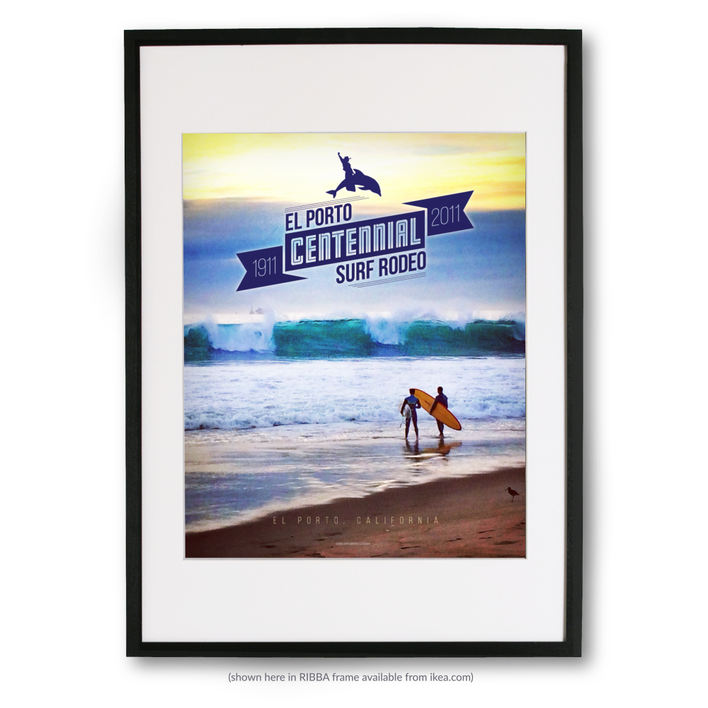 Surf Rodeo art poster – OsoPorto